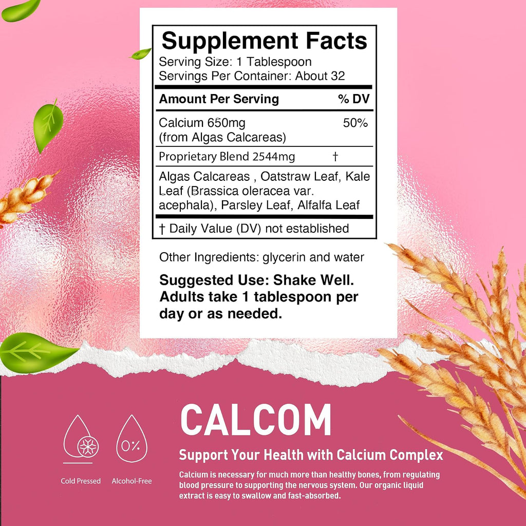 liquid calcium supplement for bones