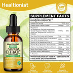 liquid calcium supplement for strong bones