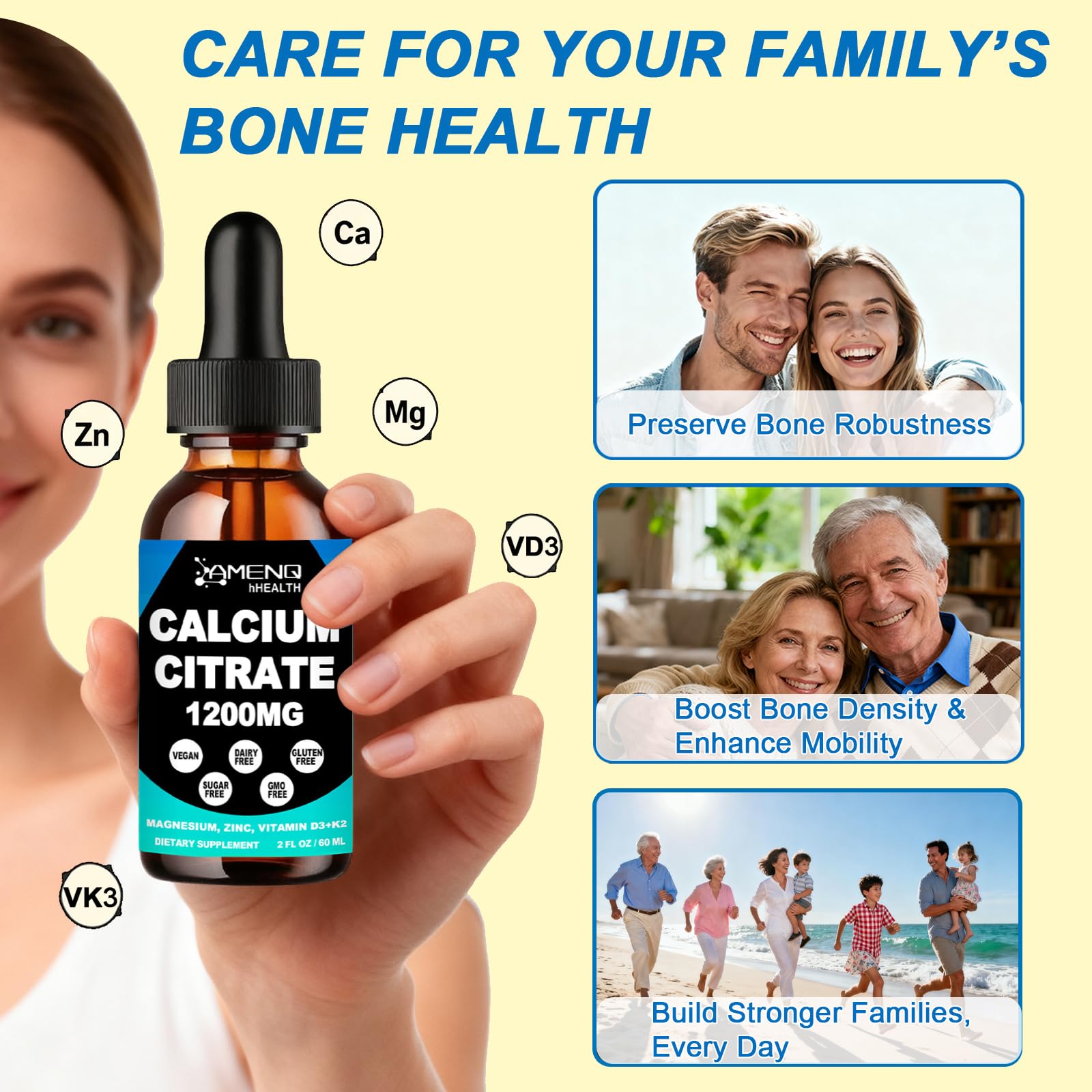 liquid calcium with added Vitamin D3