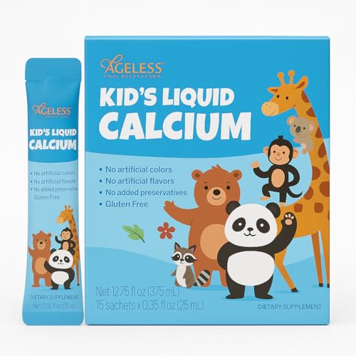 Liquid calcium with vitamin D benefits