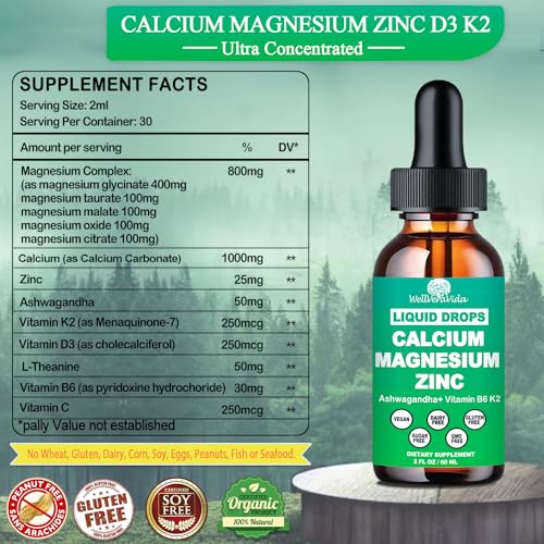 liquid calcium with vitamin D3 benefits