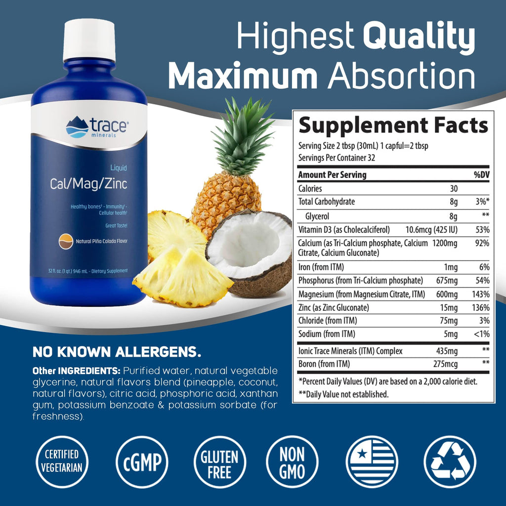 Liquid calcium with vitamin D3