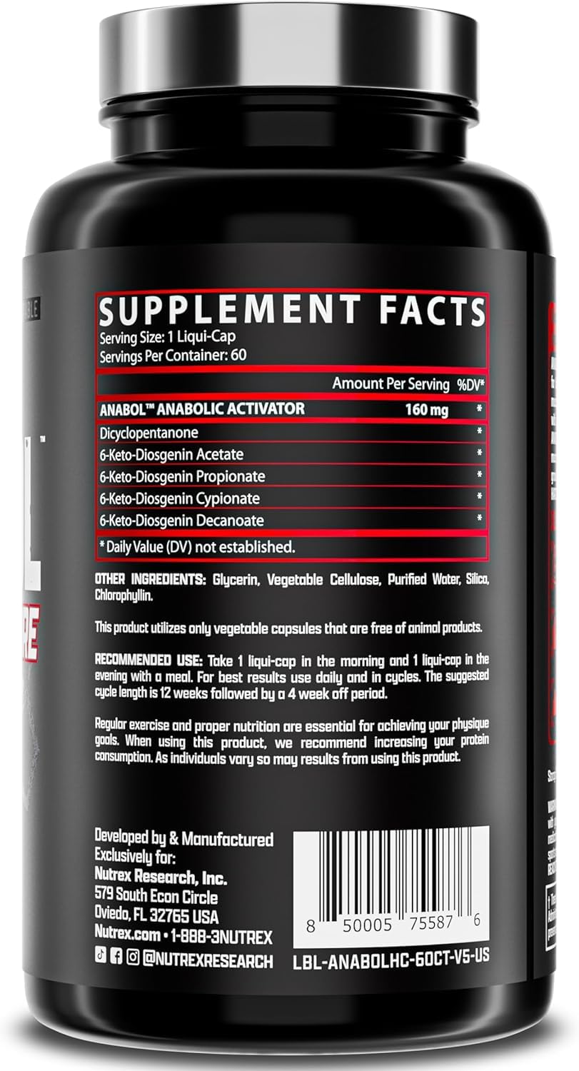 Liquid capsules for effective weight gain
