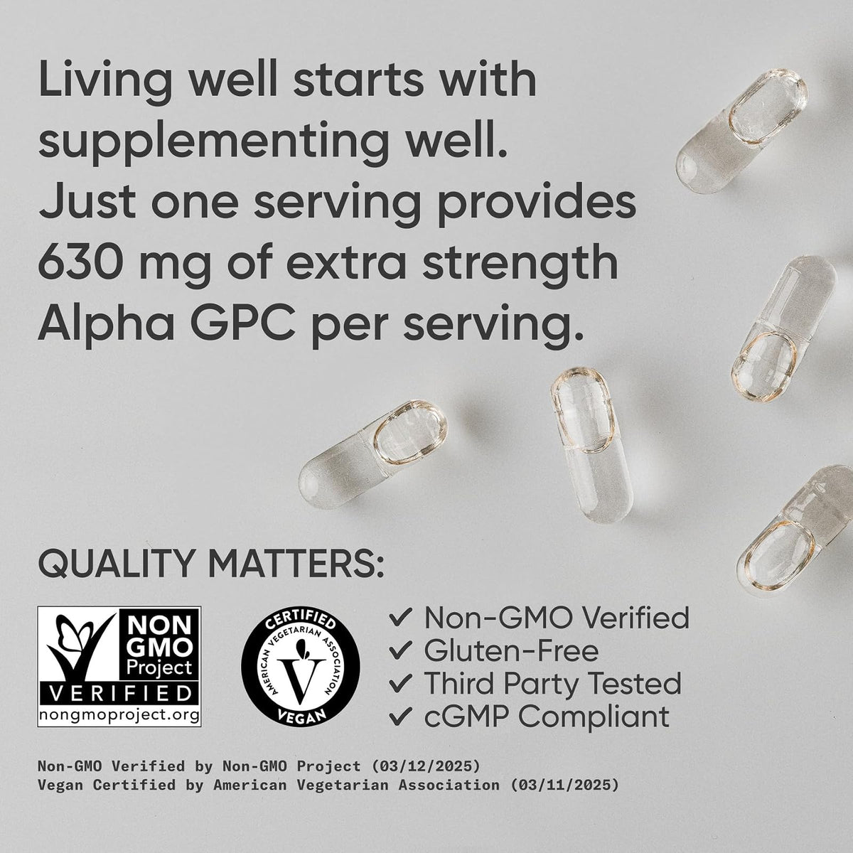 Liquid capsules for enhanced mental clarity