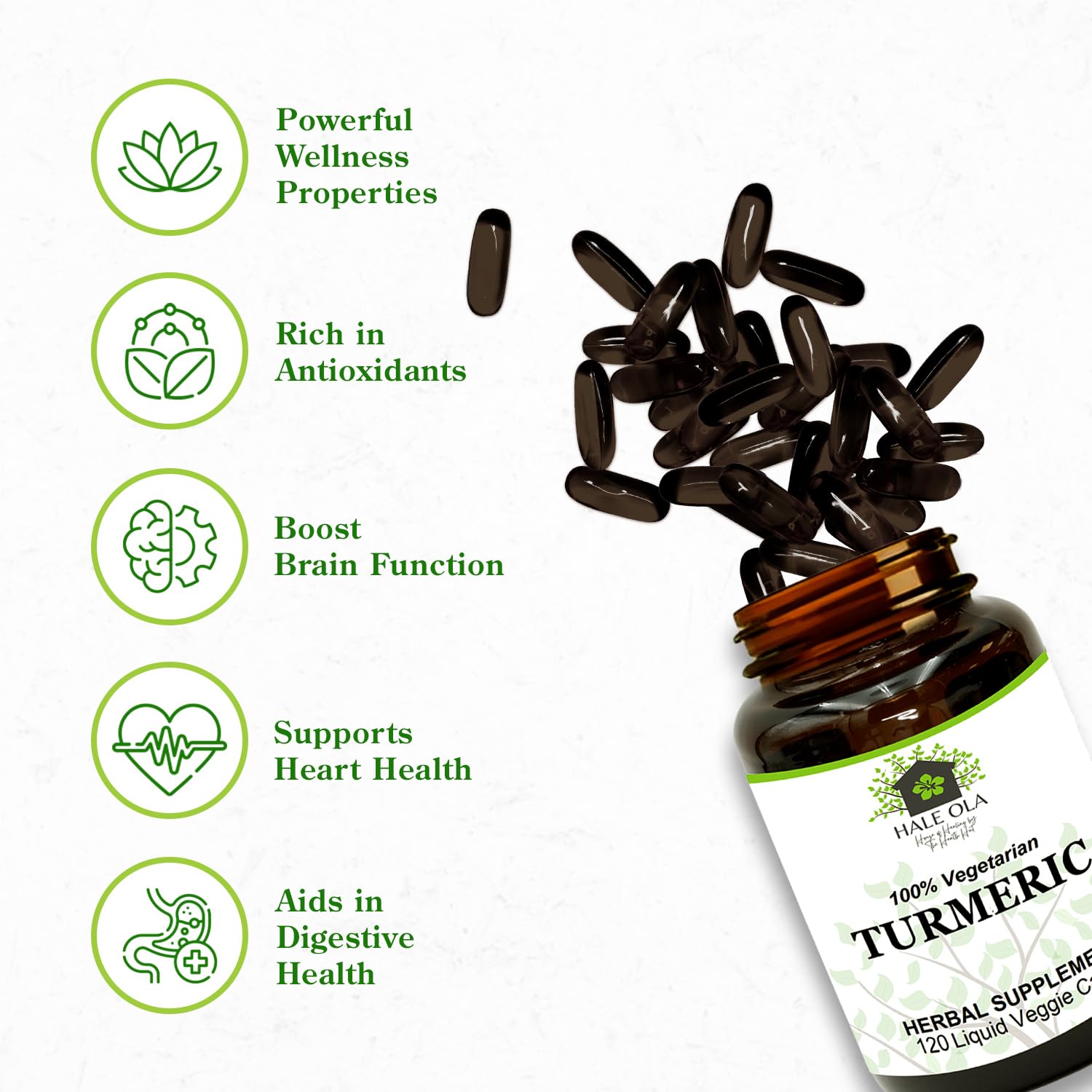 liquid capsules for turmeric benefits