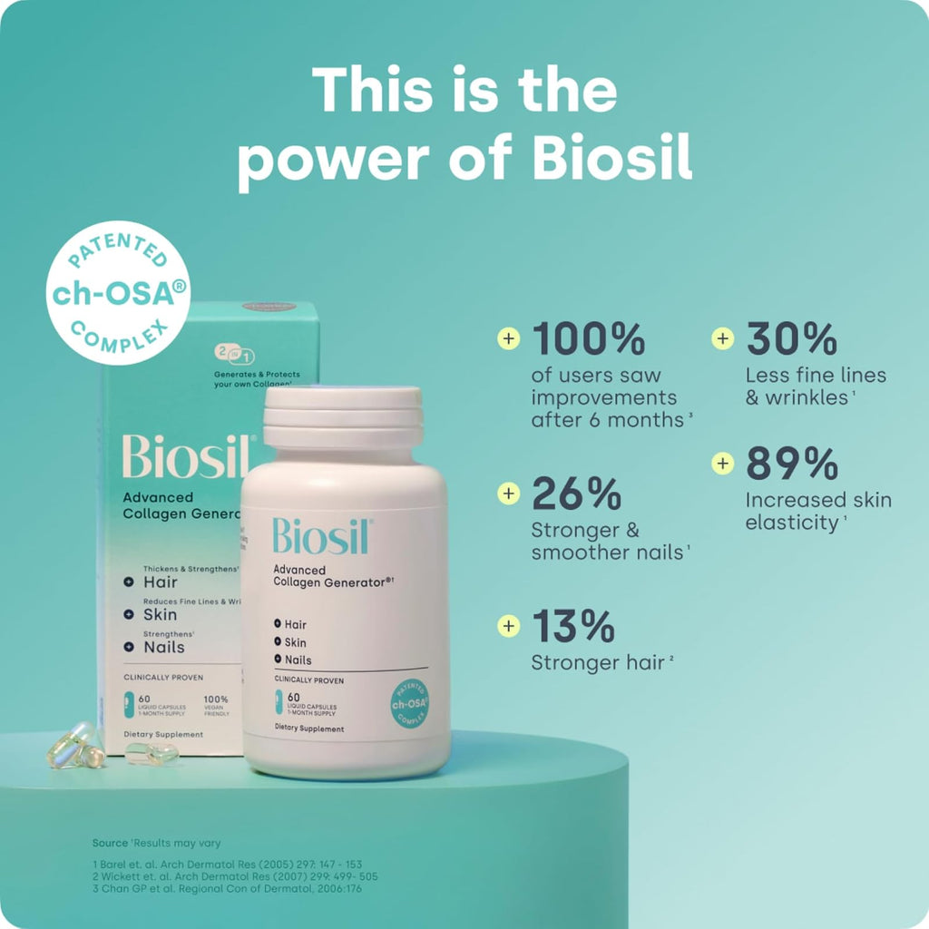 liquid capsules for youthful appearance