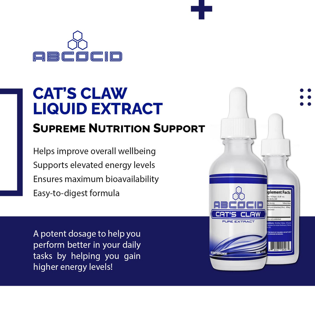 Liquid Cat's Claw for easy dosing