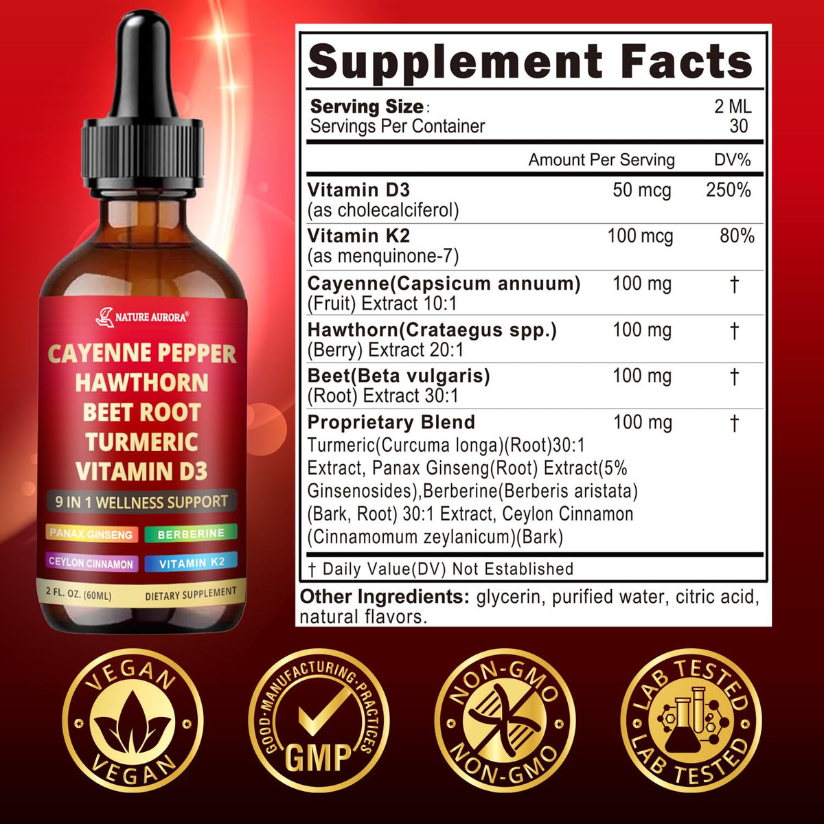 liquid cayenne extract for wellness