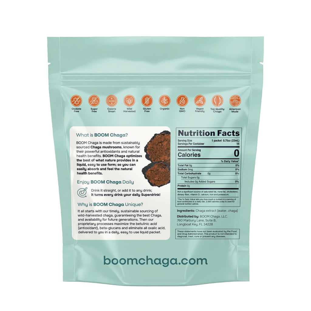 liquid chaga extract for health
