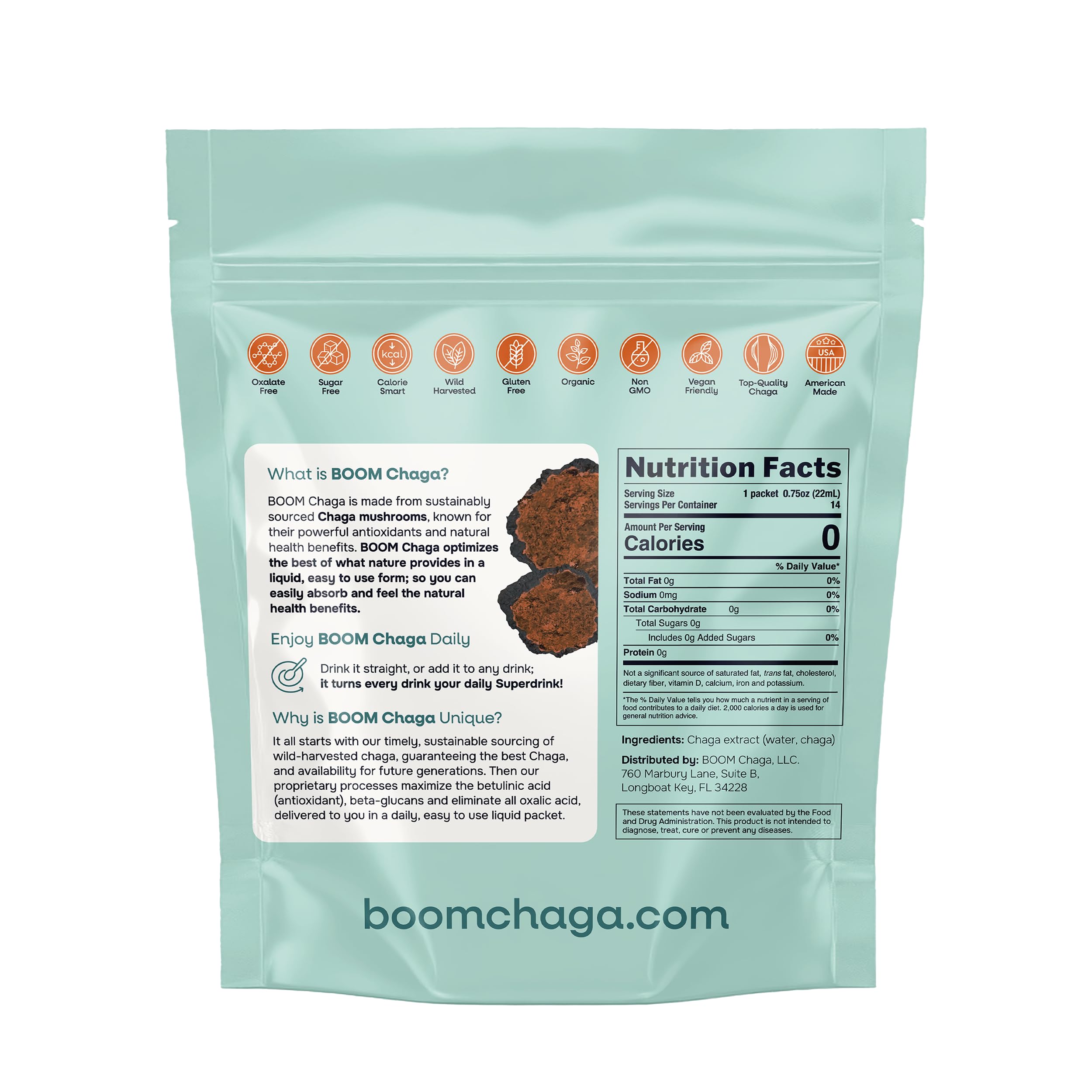 liquid chaga extract for health