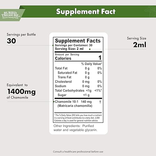 liquid chamomile for better sleep support