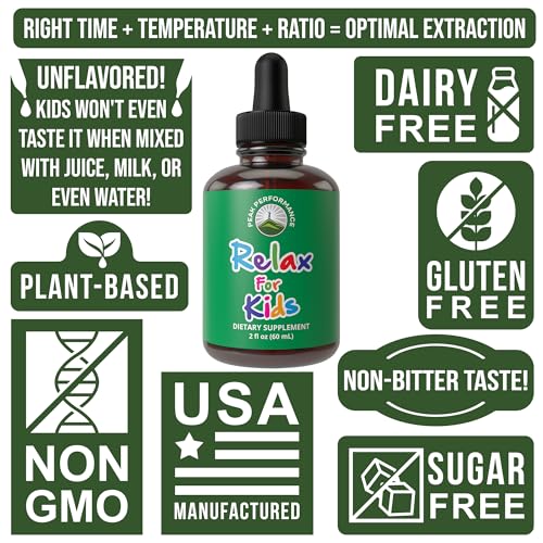 liquid chamomile for kids' relaxation