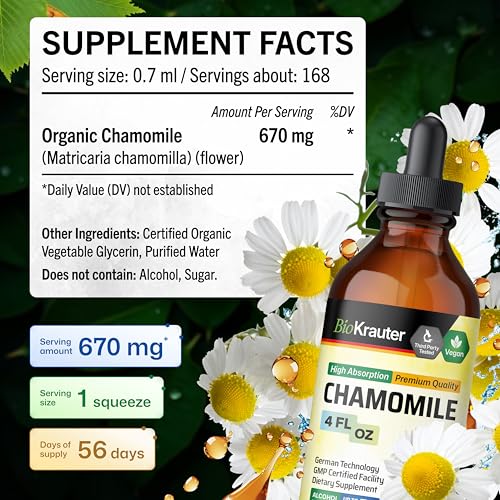 liquid chamomile for restful nights