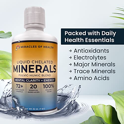 liquid chelated minerals benefits