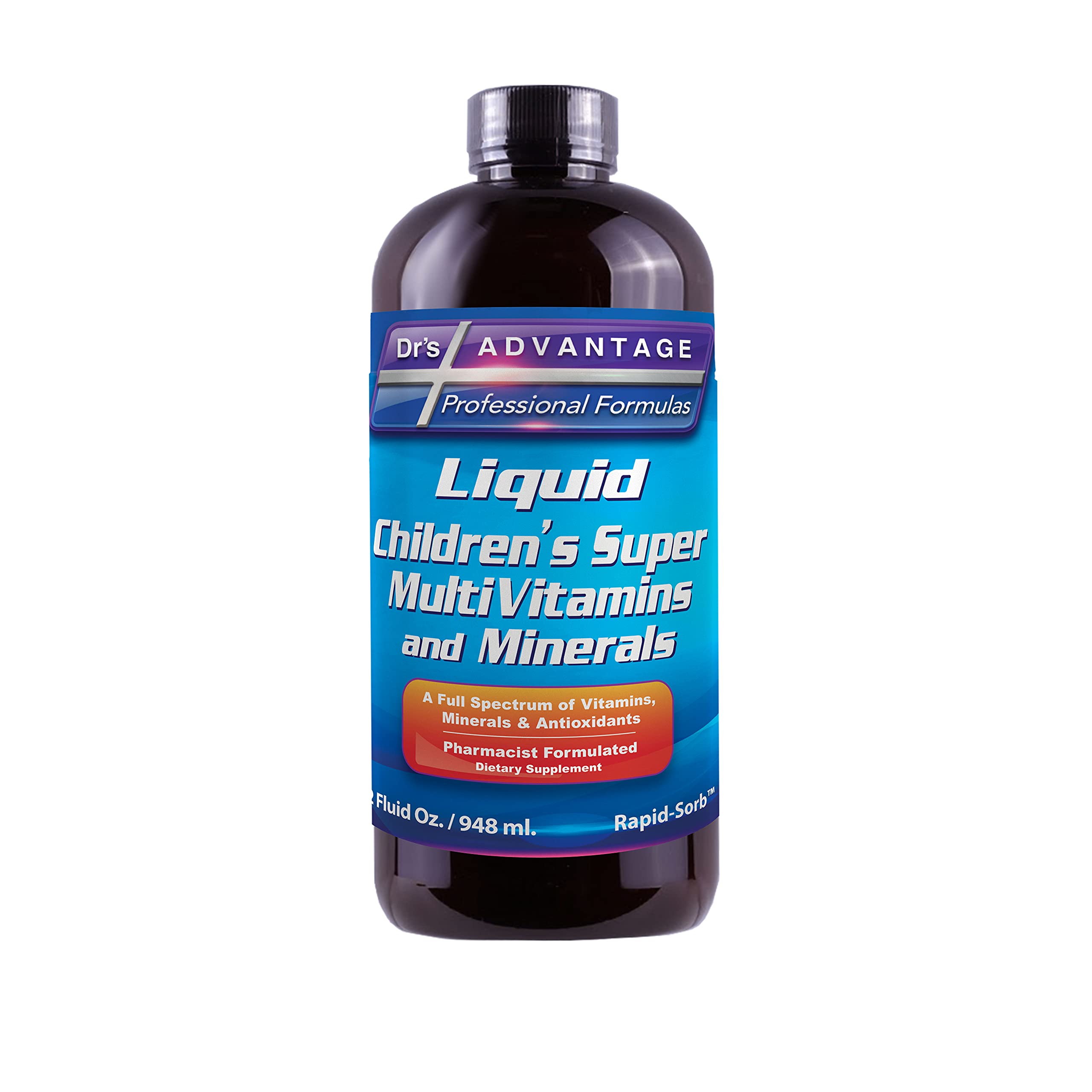 liquid children's super blended vitamin & mineral supplements