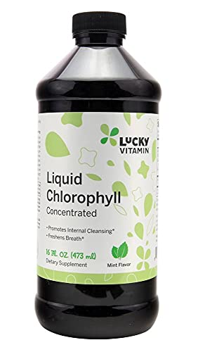 liquid chlorophyll concentrate with mint