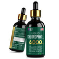 Liquid chlorophyll drops for wellness
