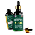 Liquid chlorophyll drops for wellness