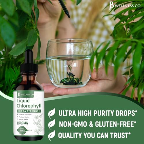 liquid chlorophyll for better digestion