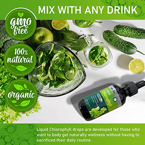 liquid chlorophyll for better digestion