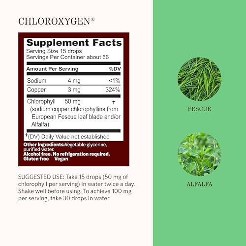 liquid chlorophyll for daily detox
