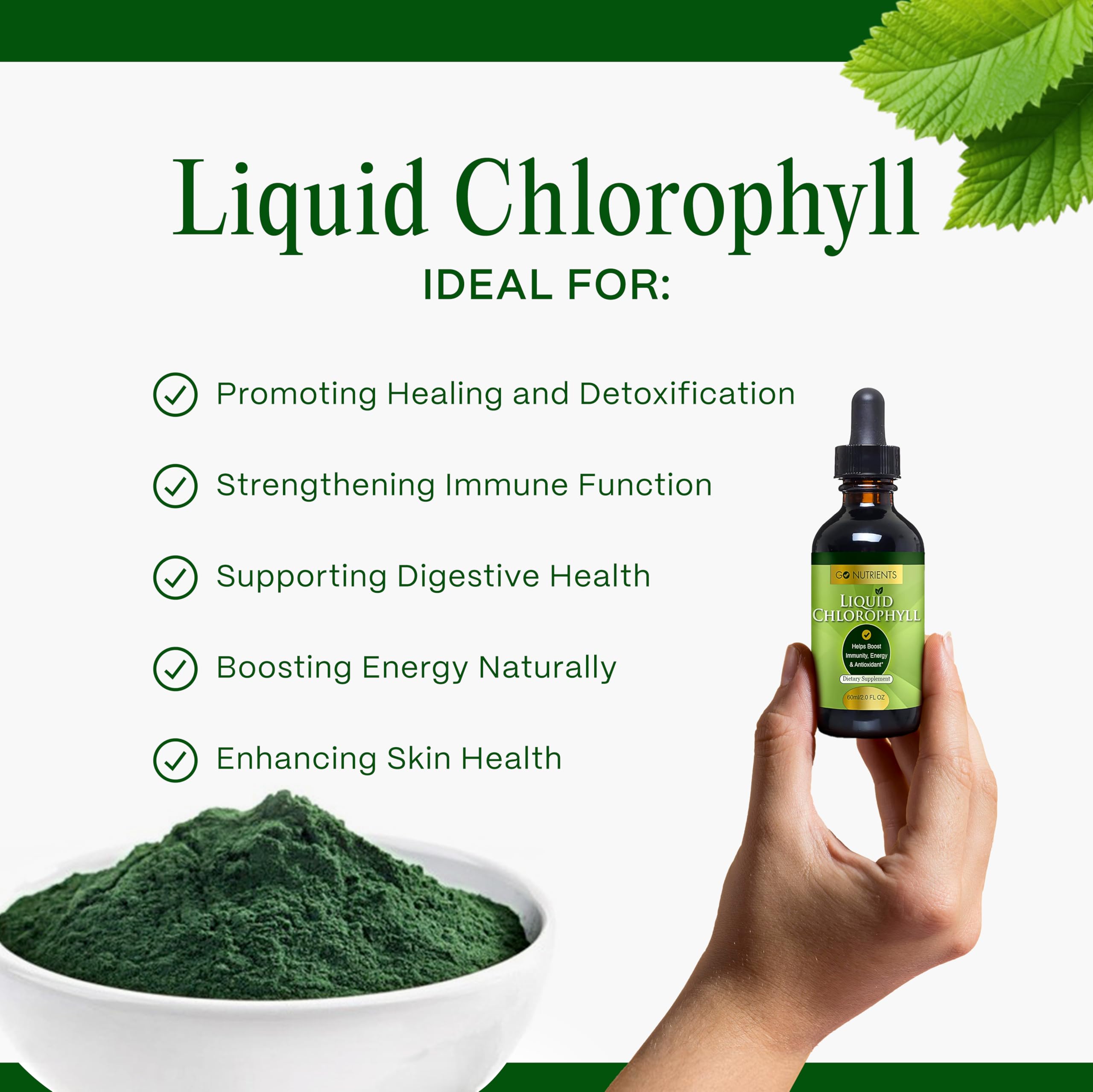 liquid chlorophyll for daily detox
