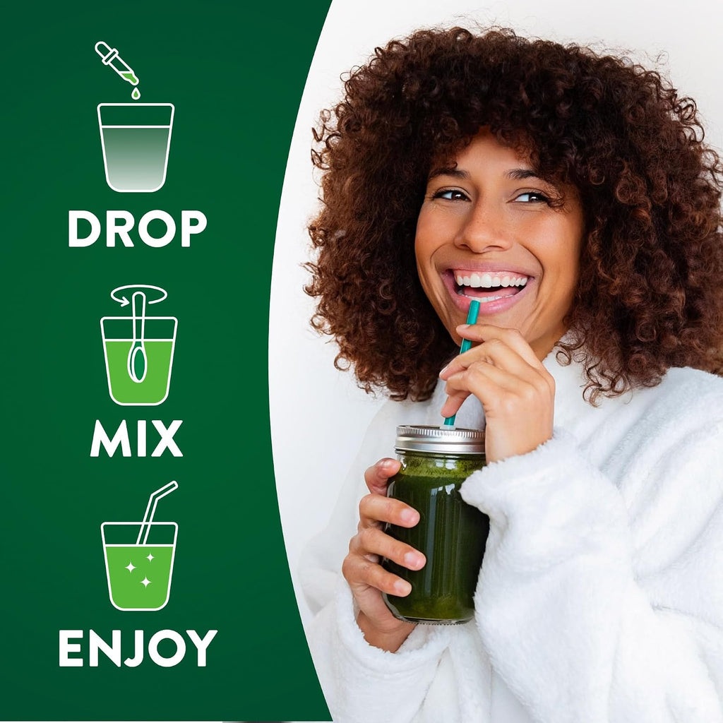 Liquid chlorophyll for digestive health