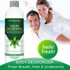 Liquid chlorophyll for energy boost