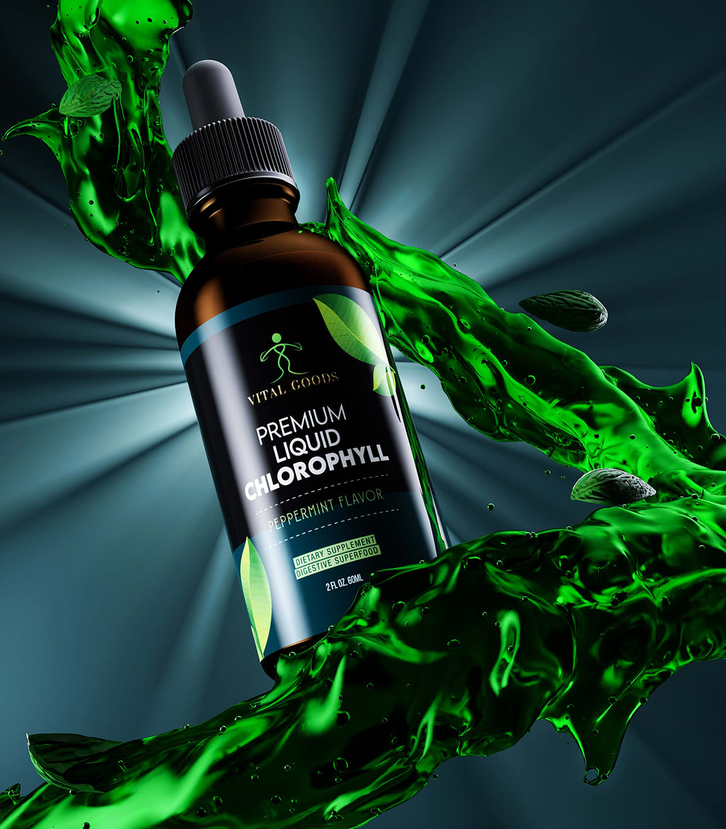 Liquid chlorophyll for immune health