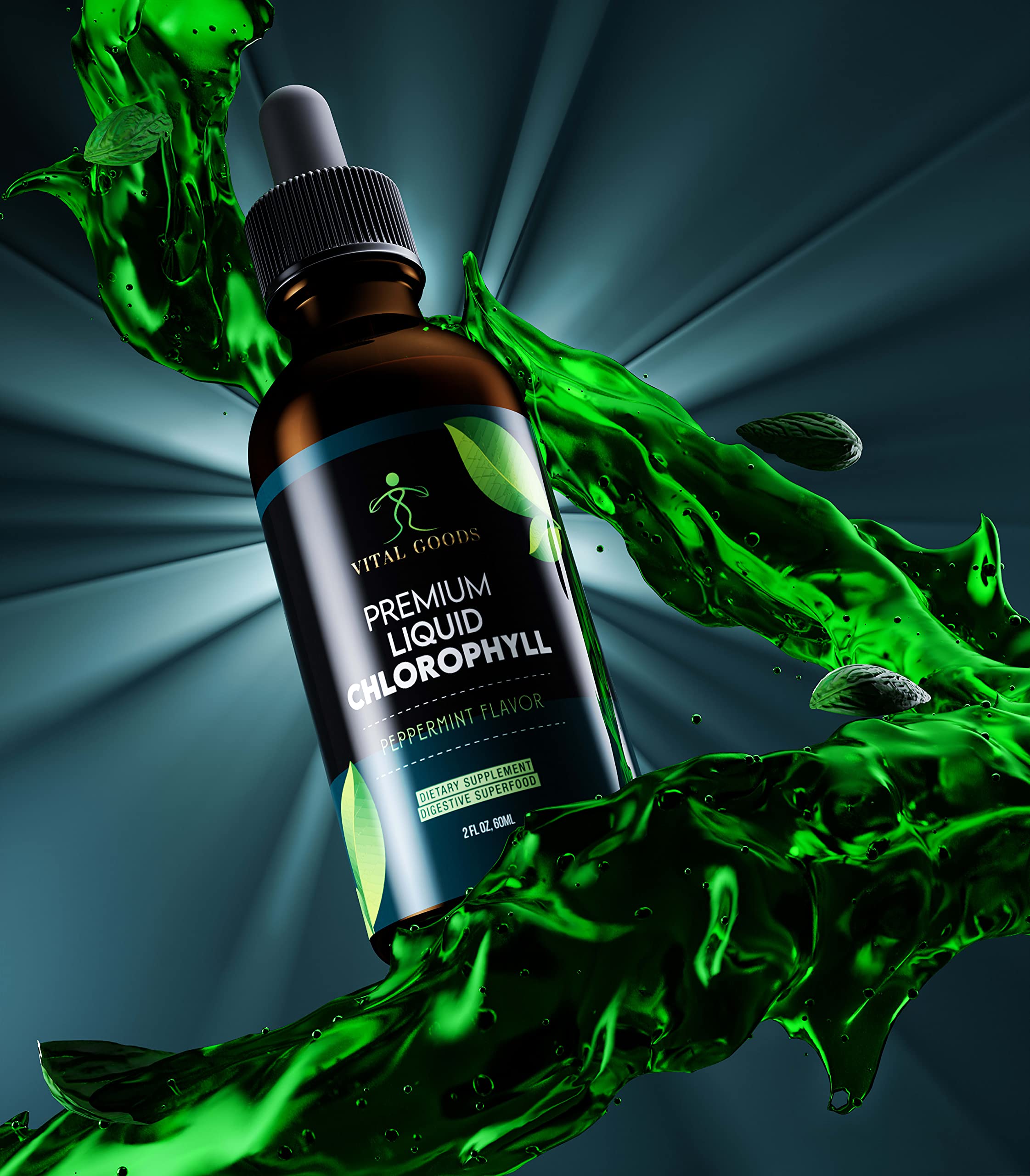 Liquid chlorophyll for immune health