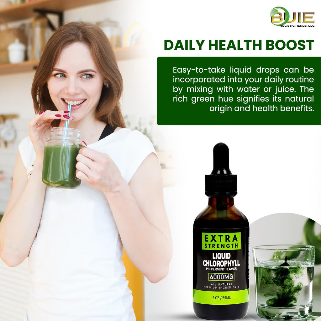 liquid chlorophyll for natural detox