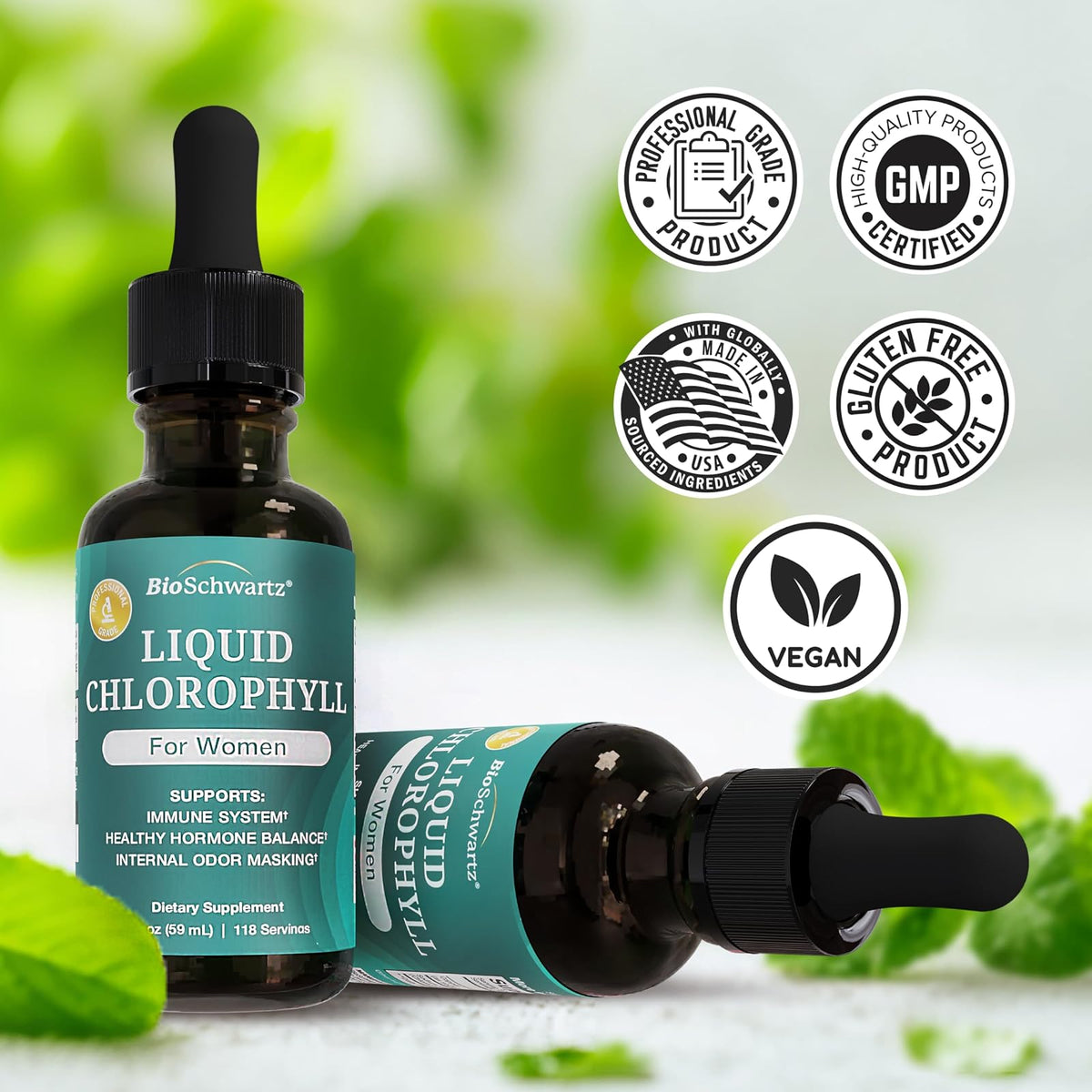 liquid chlorophyll for skin glow