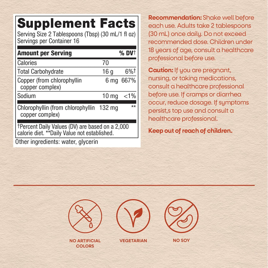 liquid chlorophyll for skin wellness