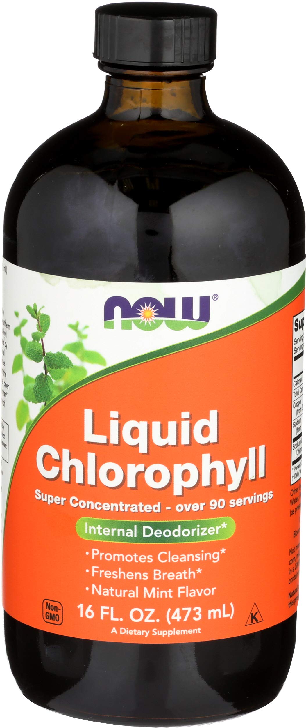liquid chlorophyll with mint flavour