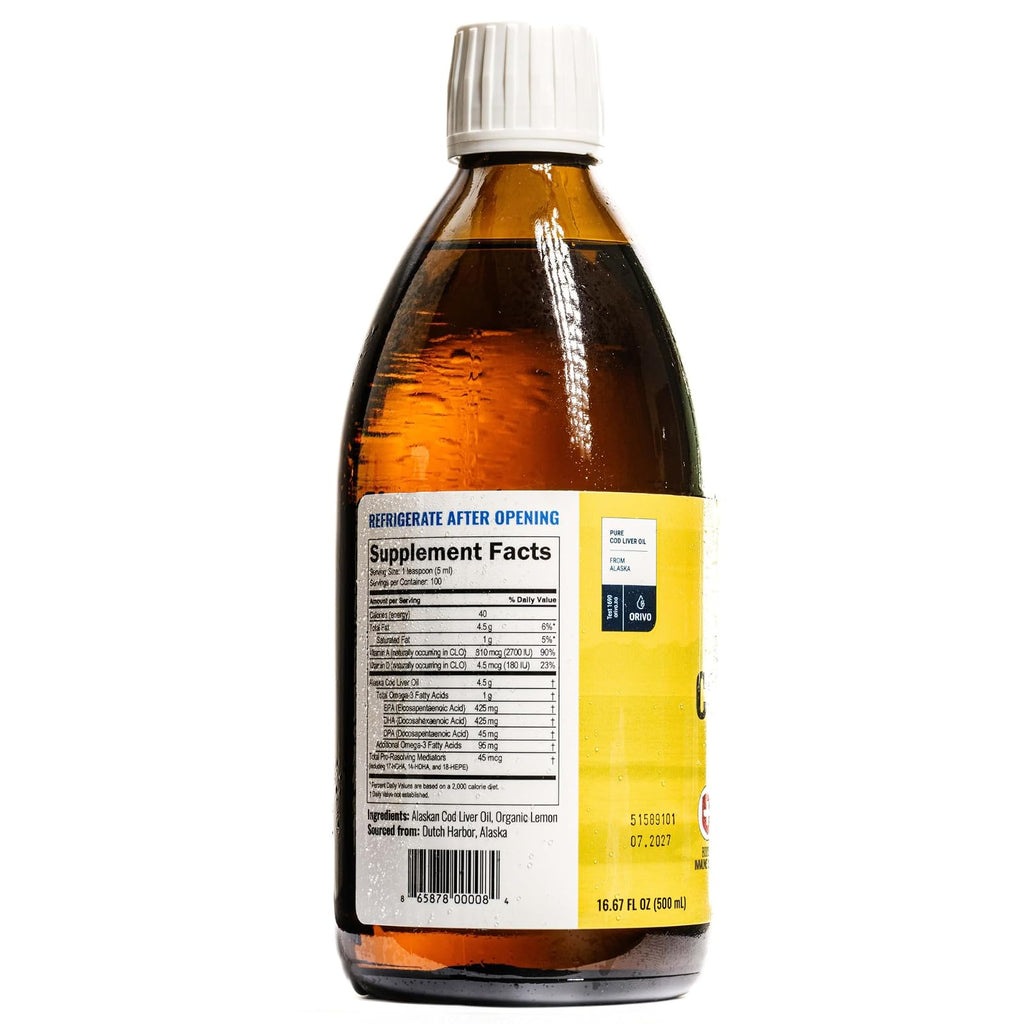 liquid cod liver oil for daily use