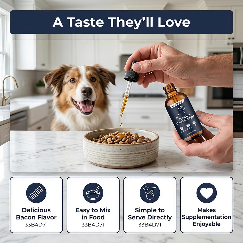 Liquid collagen for dog joint health