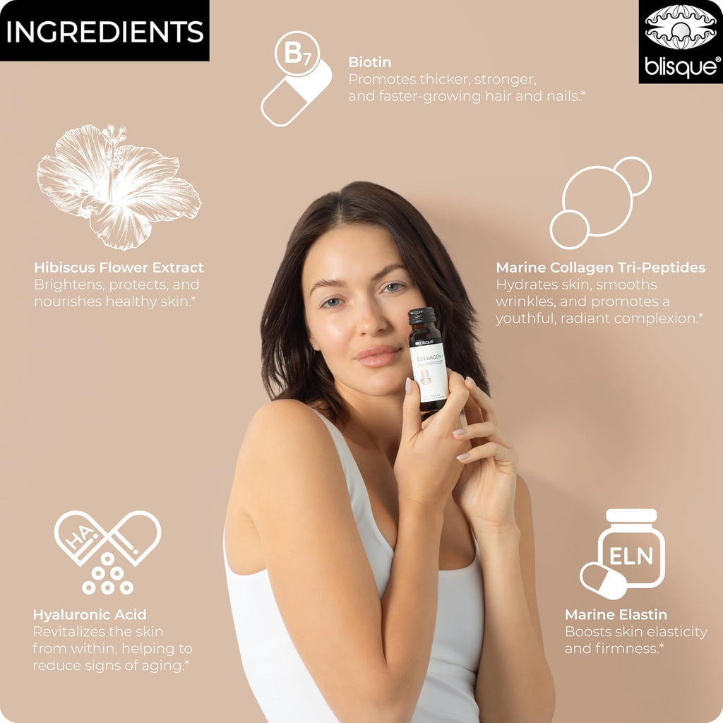 Liquid collagen for healthy hair