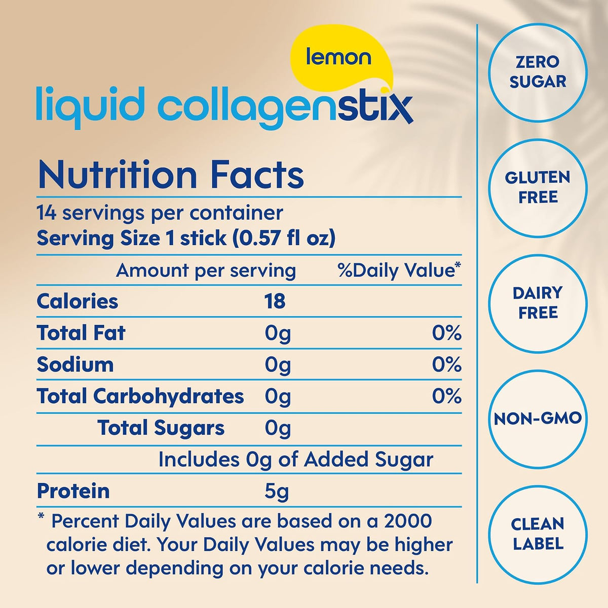 Liquid collagen for improved elasticity
