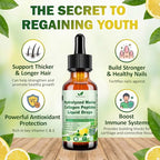 Liquid collagen for improved skin elasticity