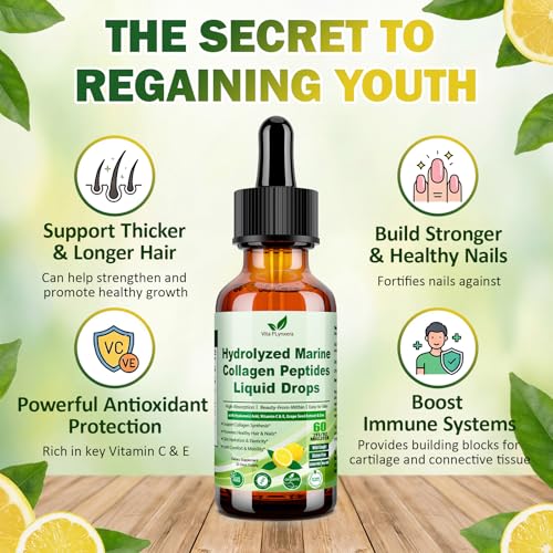 Liquid collagen for improved skin elasticity