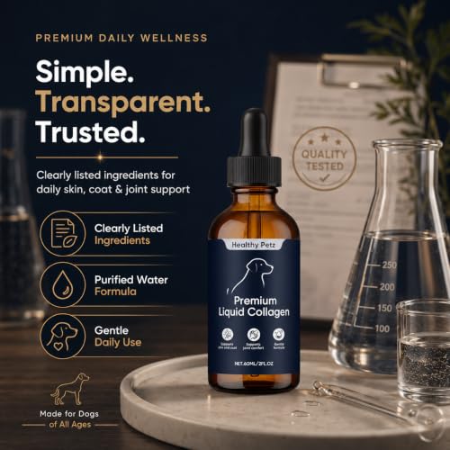 liquid collagen for overall pet wellness