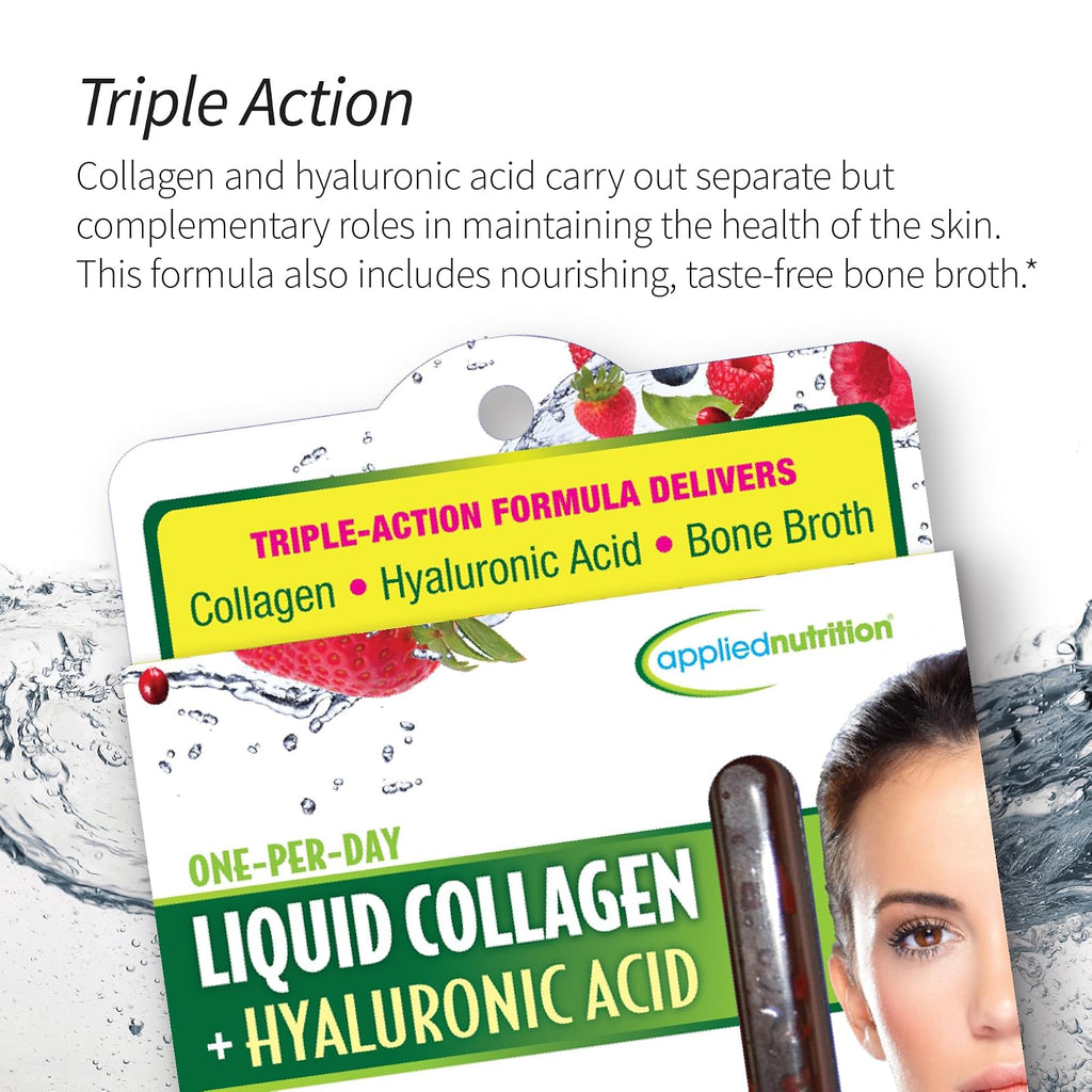 Liquid collagen for skin hydration