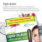 Liquid collagen for skin hydration