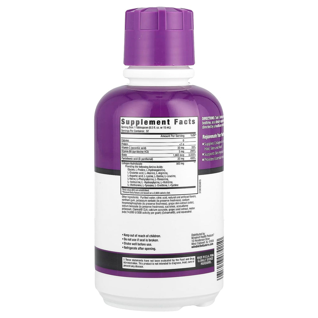 Liquid collagen for youthful skin