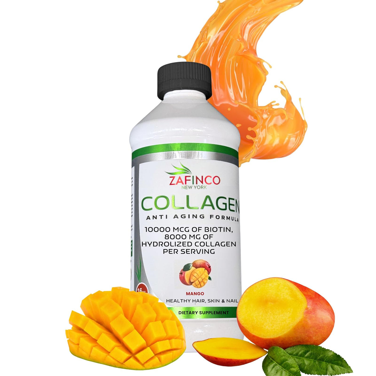 liquid collagen mango flavour