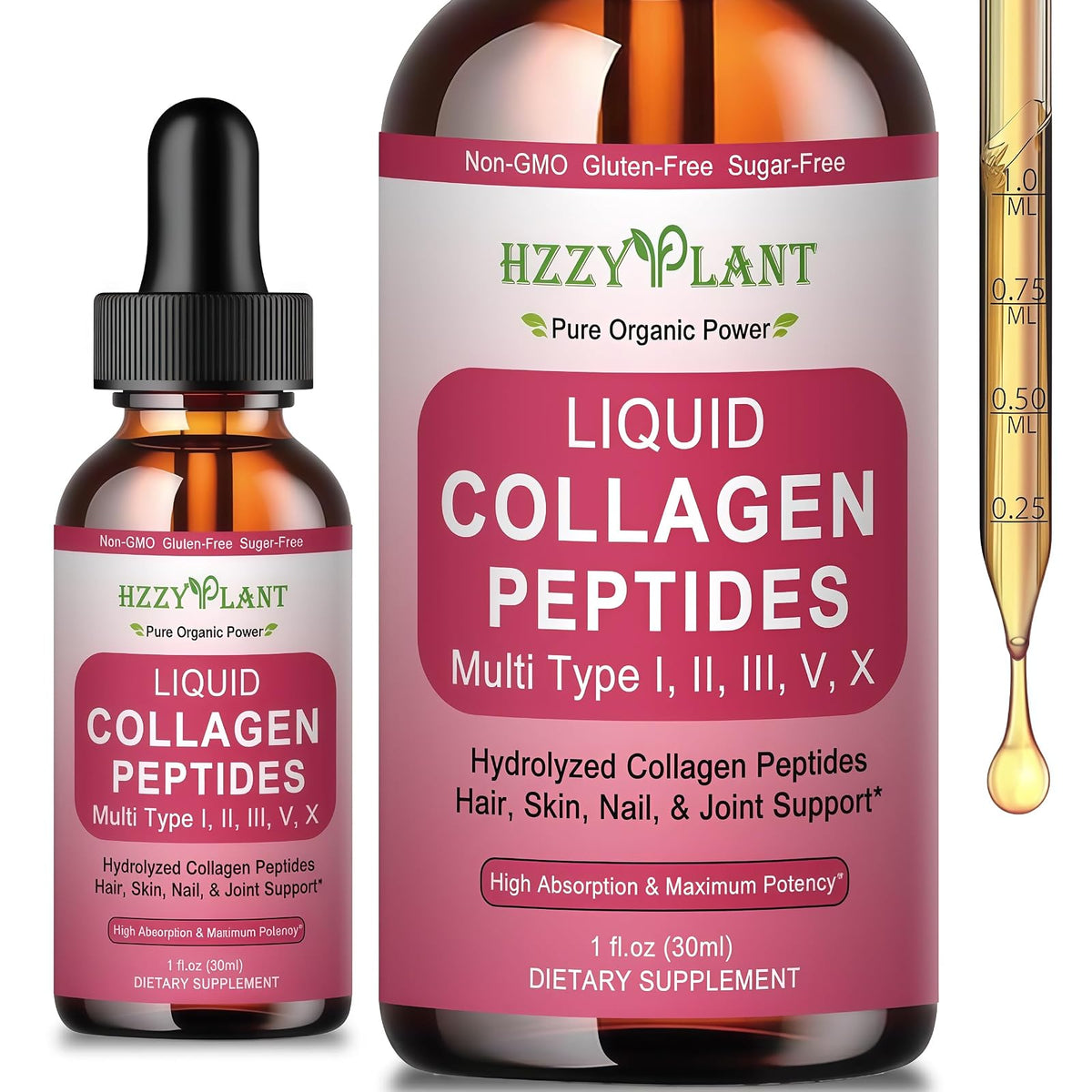 liquid collagen peptides for skin