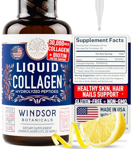 liquid collagen with biotin benefits
