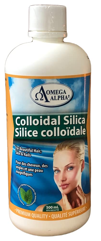 Liquid colloidal silica for hair