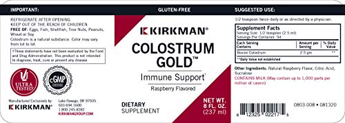Liquid colostrum for cartilage growth