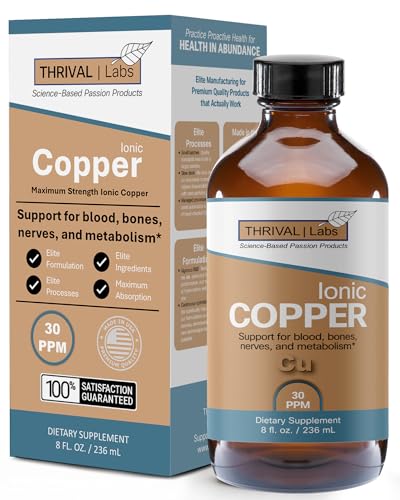 liquid copper drops for mineral support